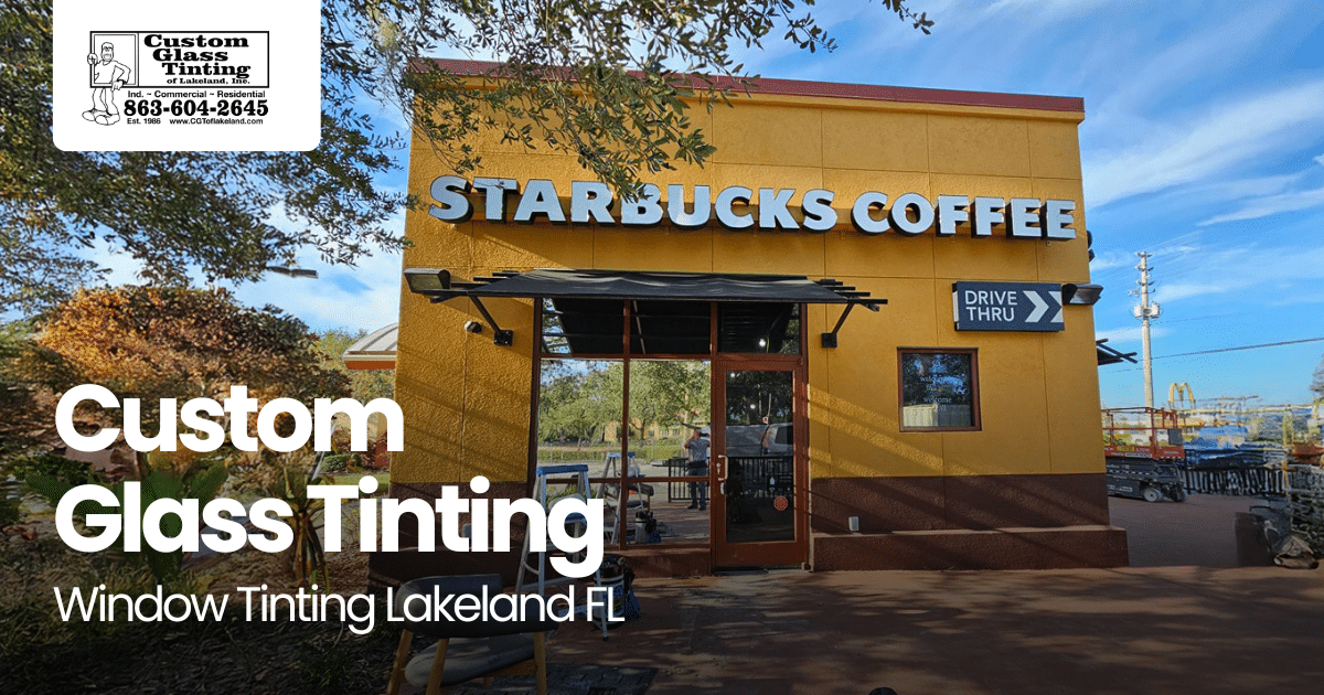 Window Tinting Lakeland FL - Custom Glass Tinting of Lakeland